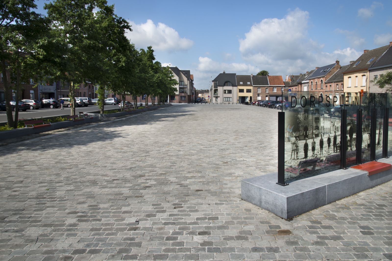 Baasrode Heraanleg dorpsplein